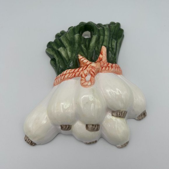 Wall Decor | Ceramic Leeks Bundle Wall Hanging Decor Home House ...